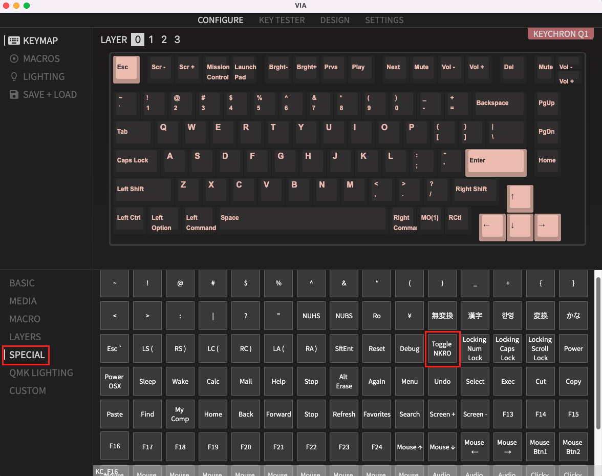 I Cannot Use The Caps Lock Key On My Q1 To Change Input Language On The MacOS What Should I Do 