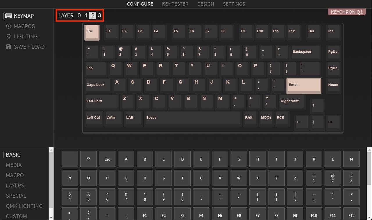 The Caps lock key and left Ctrl are swapped. The left Windows key and ...